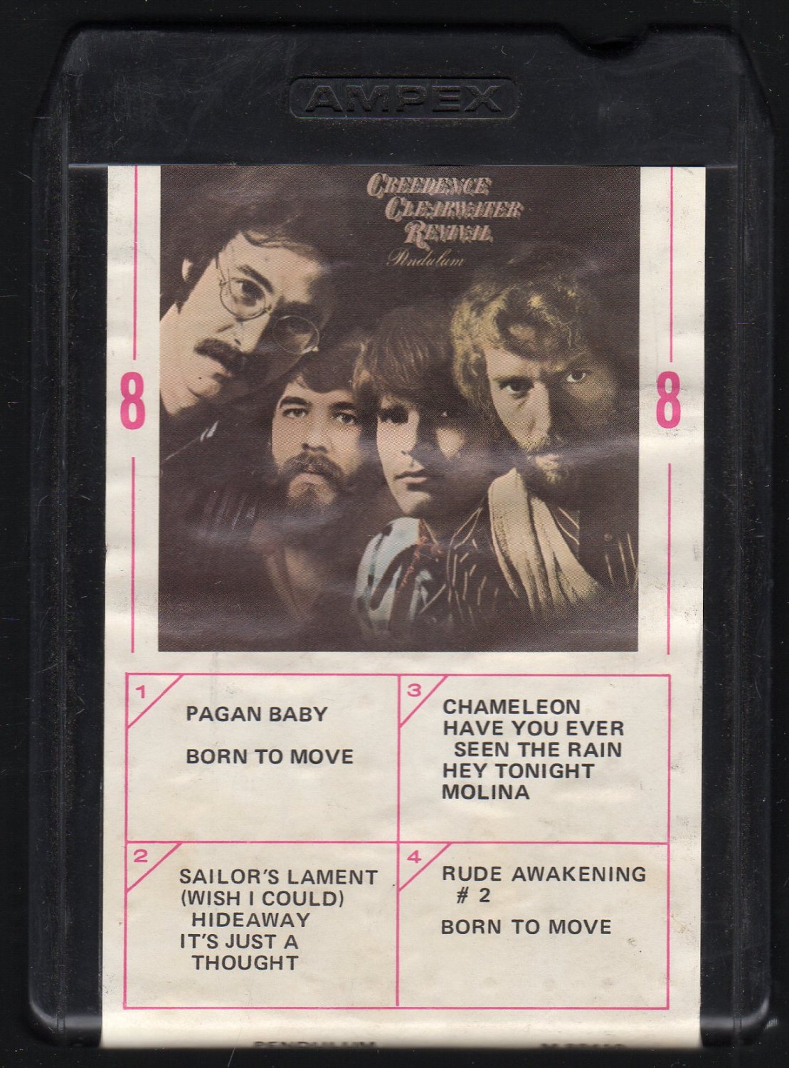 Creedence Clearwater Revival - Pendulum 1970 FANTASY AMPEX 8-track tape