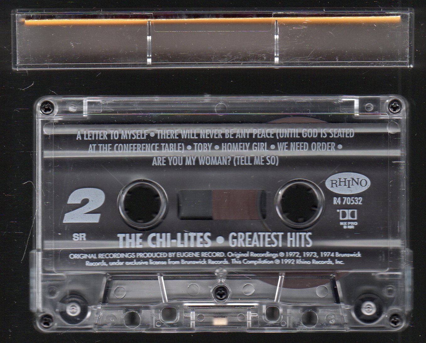 The Chi-Lites - Greatest Hits Cassette Tape