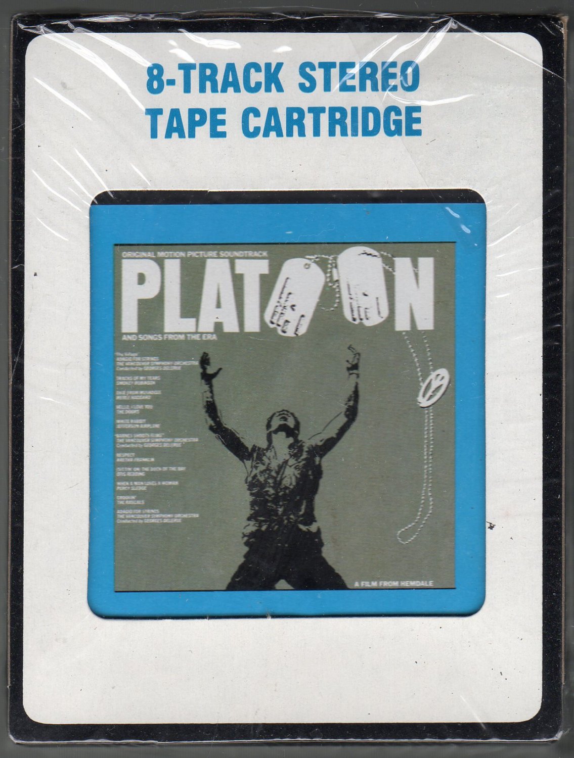 Platoon - Original Motion Picture Soundtrack 1987 CRC Sealed T7 8-track ...