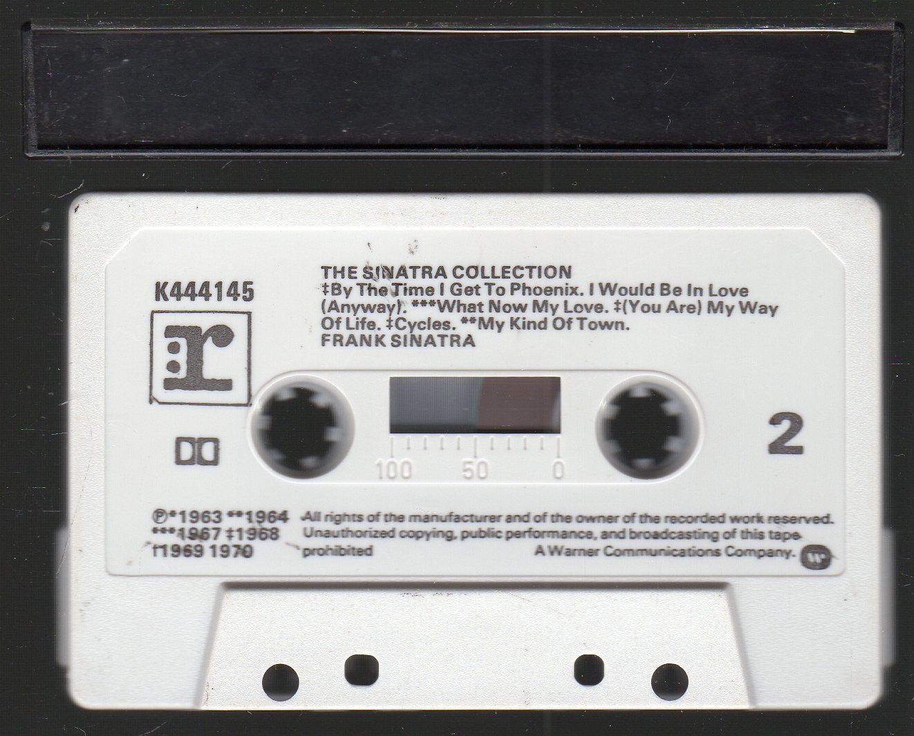 Frank Sinatra - The Sinatra Collection 1970 DECCA C2 Cassette Tape