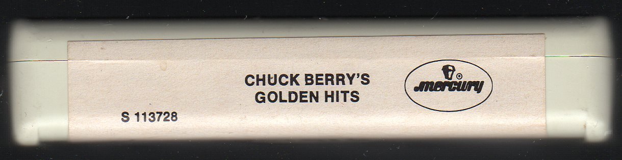 Chuck Berry - Golden Hits RCA MERCURY A7 8-track tape