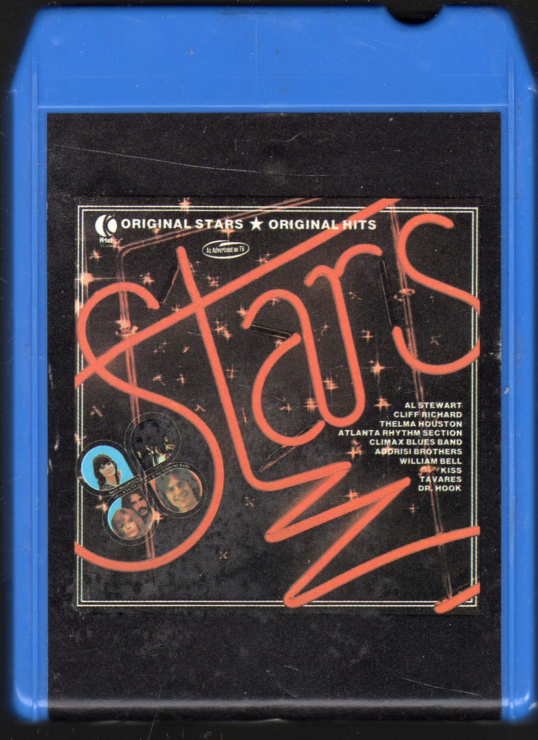 Stars - Original Artists Original Hits 1977 K-Tel A7 SOLD 8-track tape