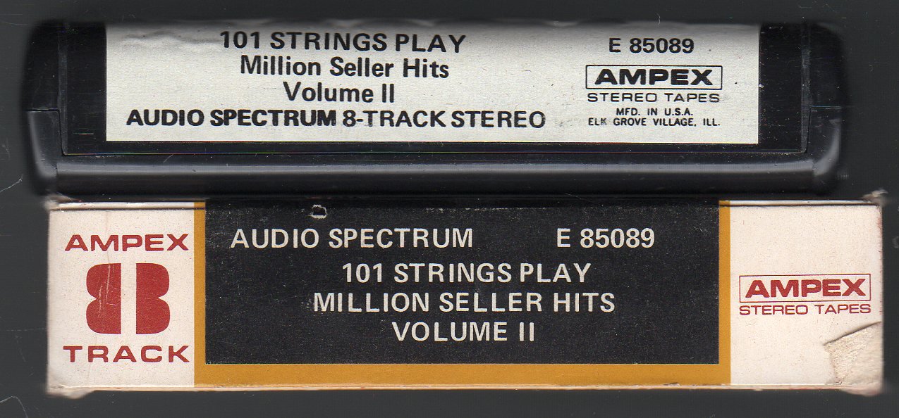 101 Strings - Million Seller Hits Vol 2 1970 AMPEX A28 8-track tape