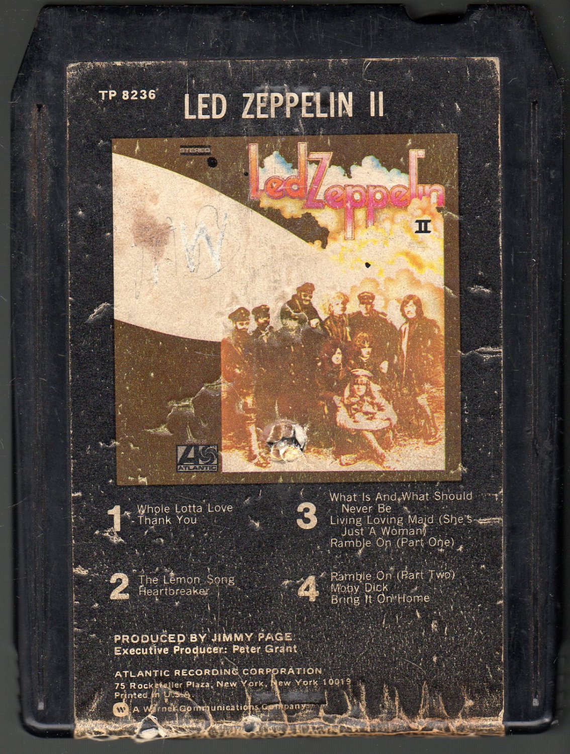Led Zeppelin - Led Zeppelin II 1969 ATLANTIC 8-track tape