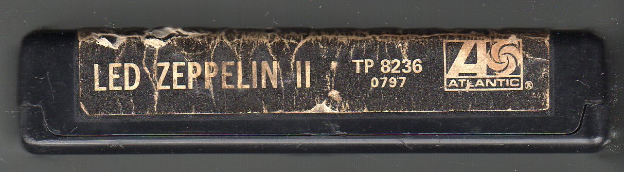 Led Zeppelin - Led Zeppelin II 1969 ATLANTIC 8-track tape