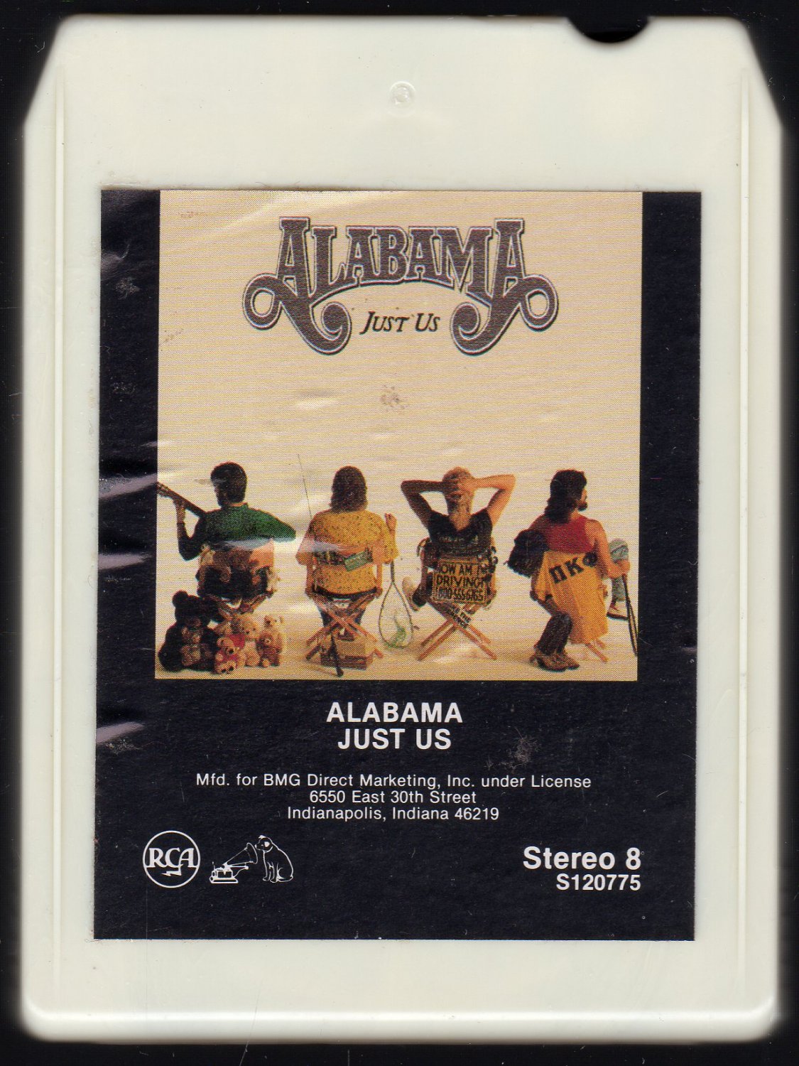 Alabama - Just Us 1987 RCA A49 8-track tape