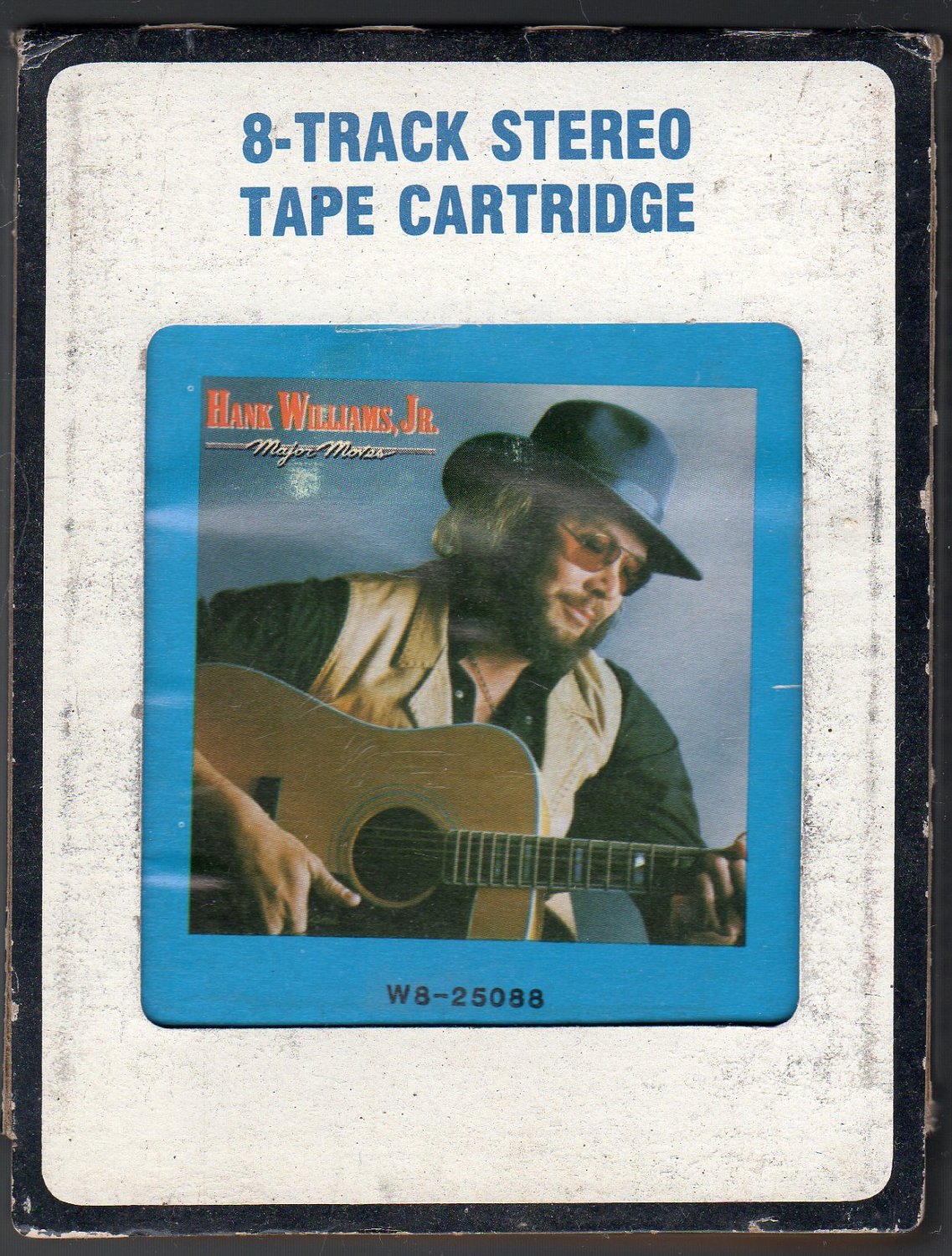 Hank Williams Jr. - Major Moves 1984 CRC A30 8-track tape