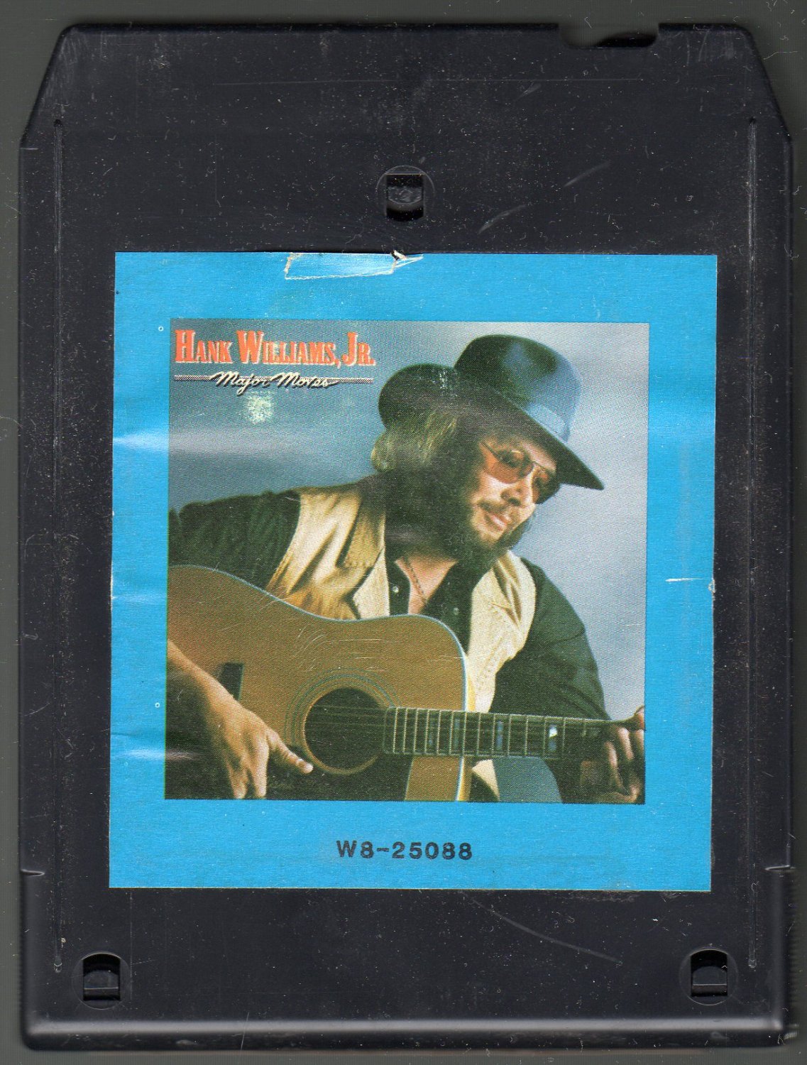 Hank Williams Jr. - Major Moves 1984 CRC A30 8-track tape