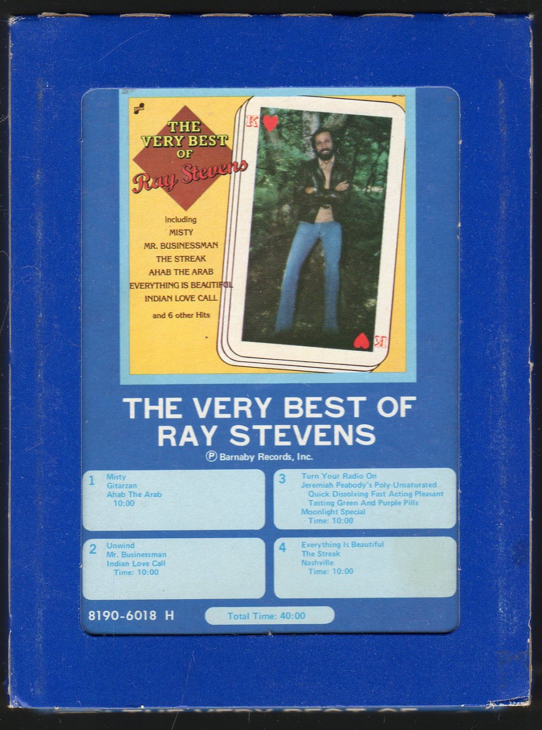 Ray Stevens - The Very Best Of Ray Stevens 1975 GRT A14 8-track tape