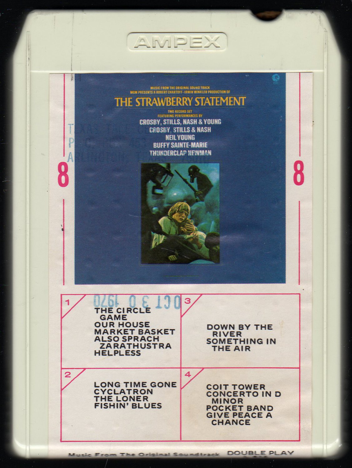 The Strawberry Statement - The Original Soundtrack 1970 MGM AMPEX ...