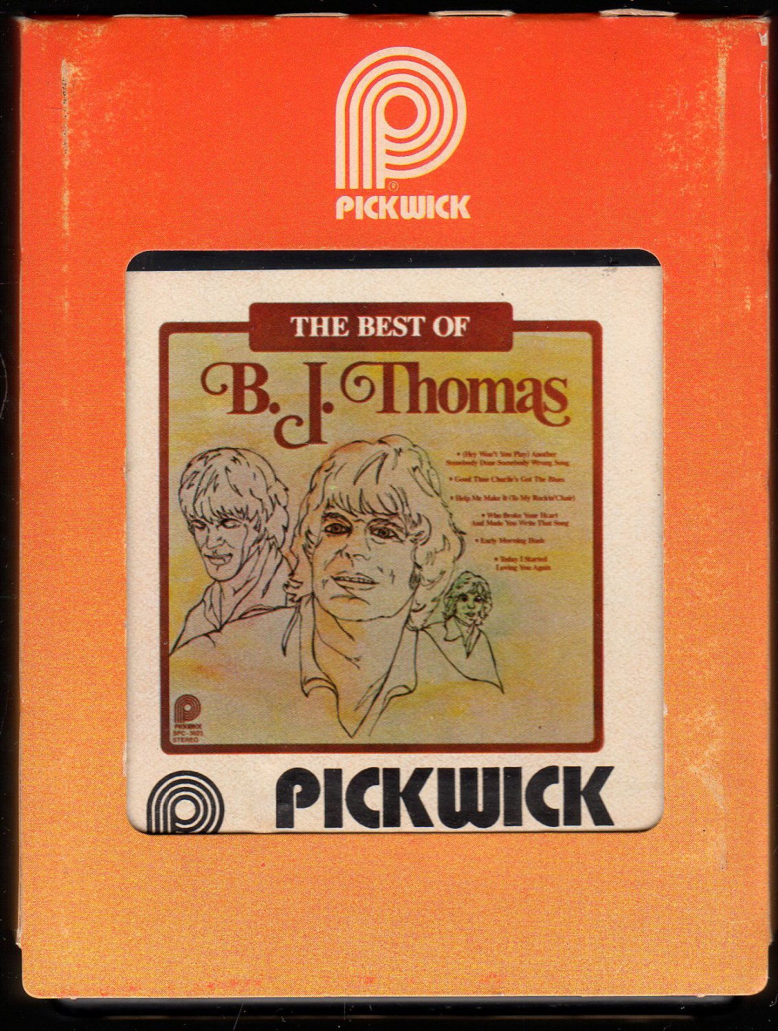 B.J. Thomas - The Best Of B.J. Thomas 1978 PICKWICK A18F 8-track tape