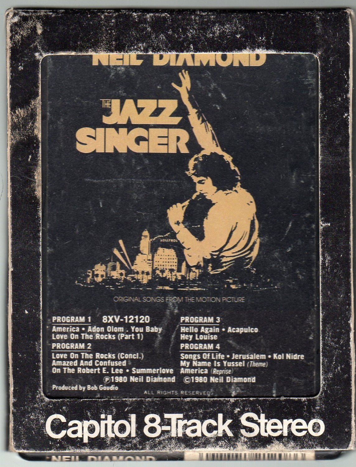 Neil Diamond - The Jazz Singer Soundtrack 1980 CAPITOL A11 8-track tape