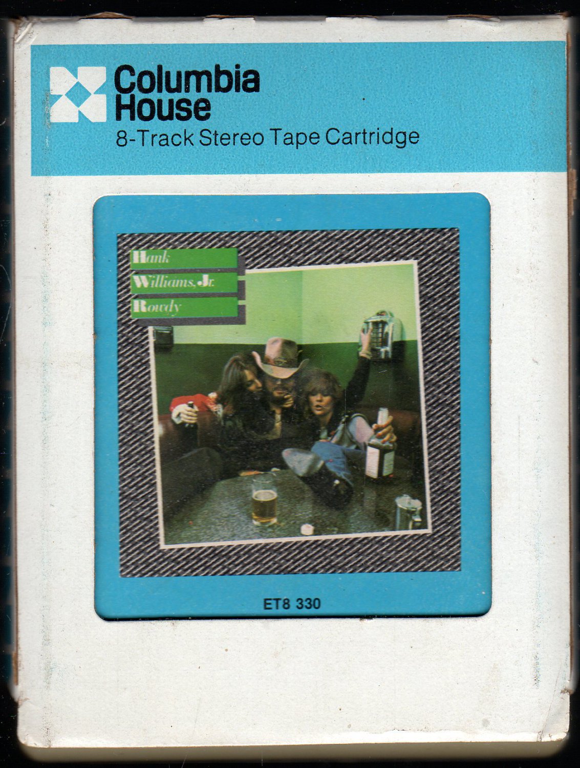 Hank Williams Jr. - Rowdy 1981 CRC A14 8-track tape