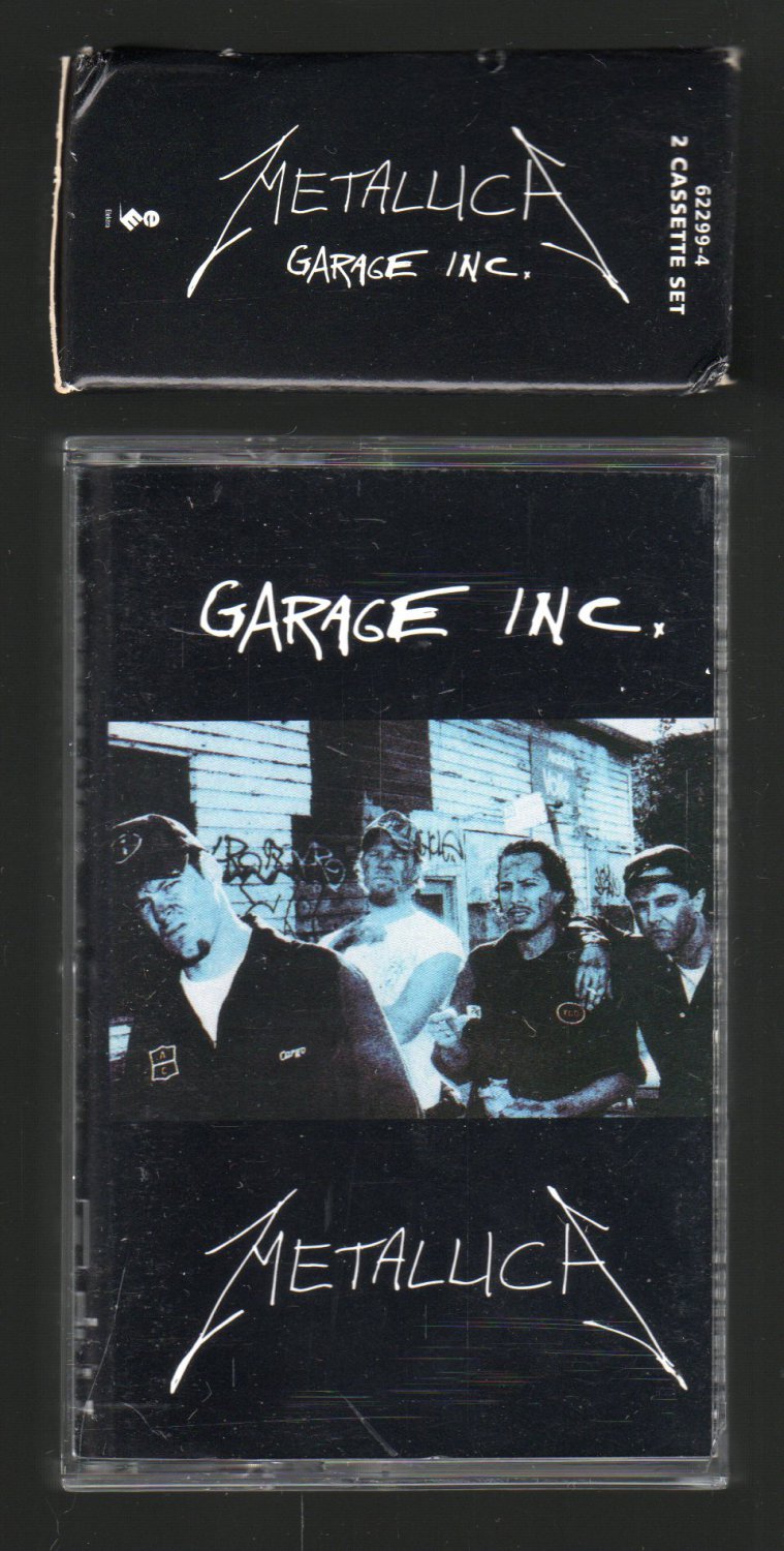 Metallica - Garage Inc. 1998 SONY C1 Boxed Set CASSETTE TAPE