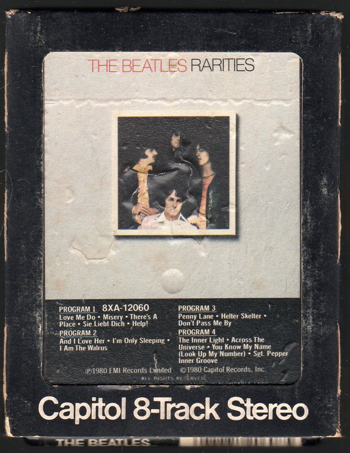 The Beatles - Rarities 1980 CAPITOL A18A 8-TRACK TAPE