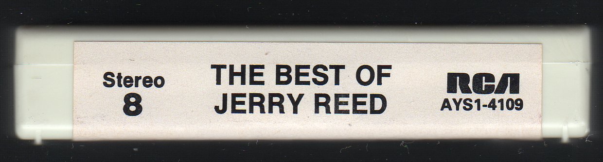 Jerry Reed - The Best Of Jerry Reed 1972 RCA Re-issue A17C 8-TRACK TAPE