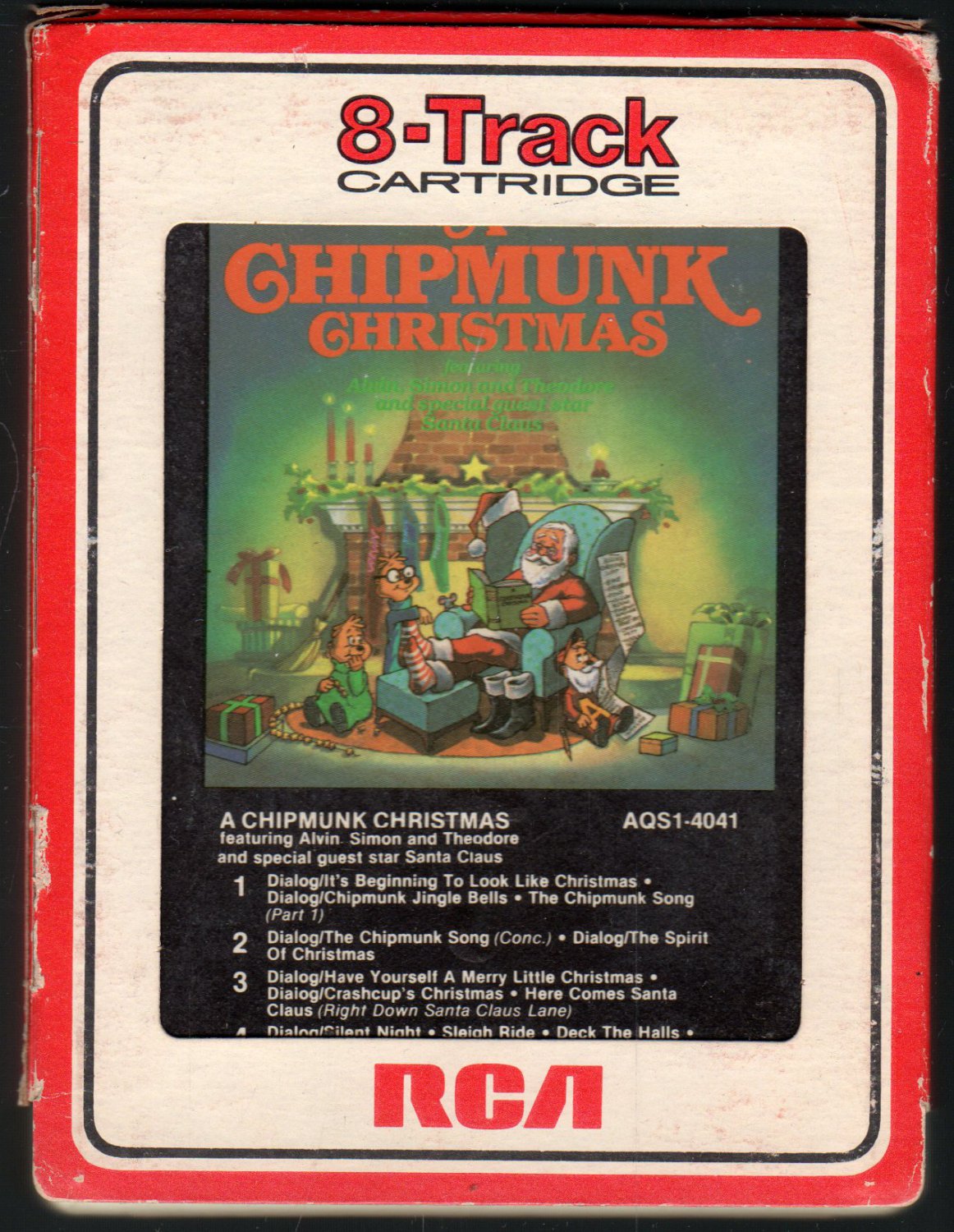 A Chipmunk Christmas - Featuring Alvin, Simon and Theodore 1981 RCA ...
