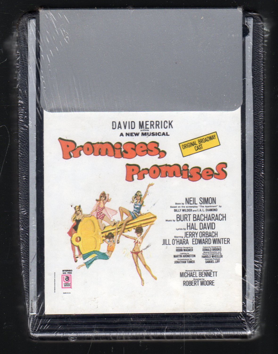 Promises, Promises - Original Broadway Cast 1968 UA Sealed A19A 4-TRACK ...