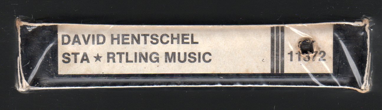 David Hentschel - Startling Music 1975 Debut CAPITOL Sealed A18B 8 ...