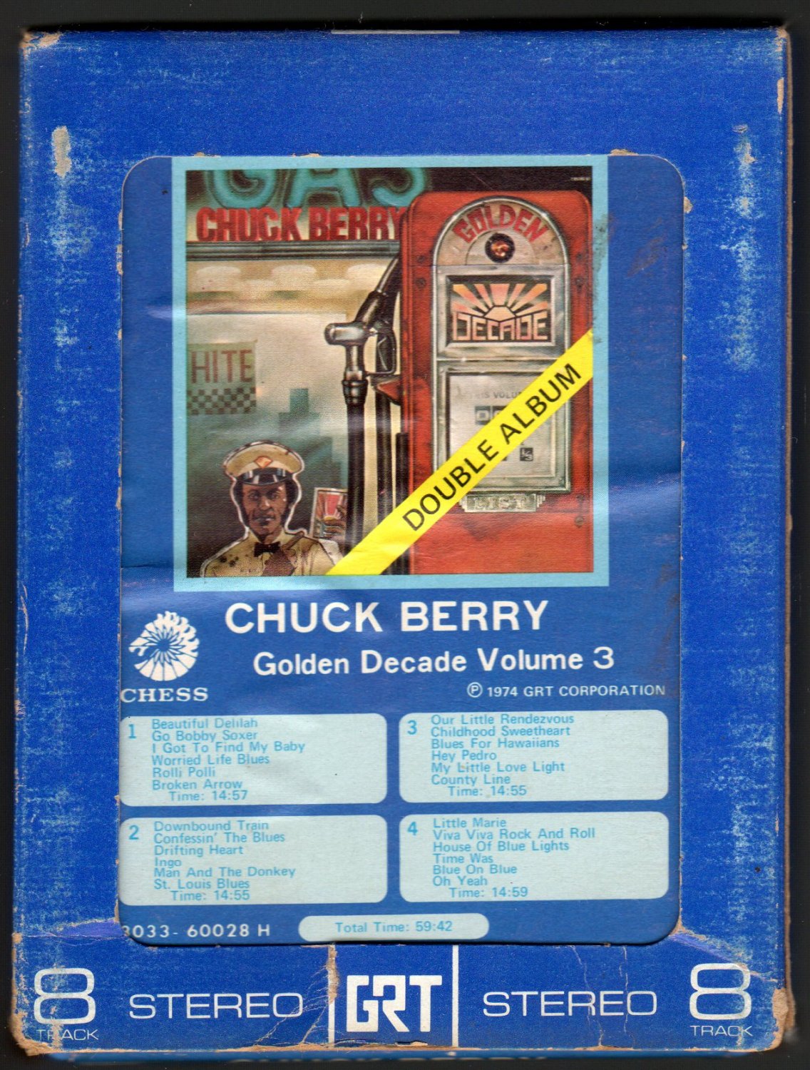 Chuck Berry - Golden Decade Vol 3 1974 GRT A14 8-TRACK TAPE