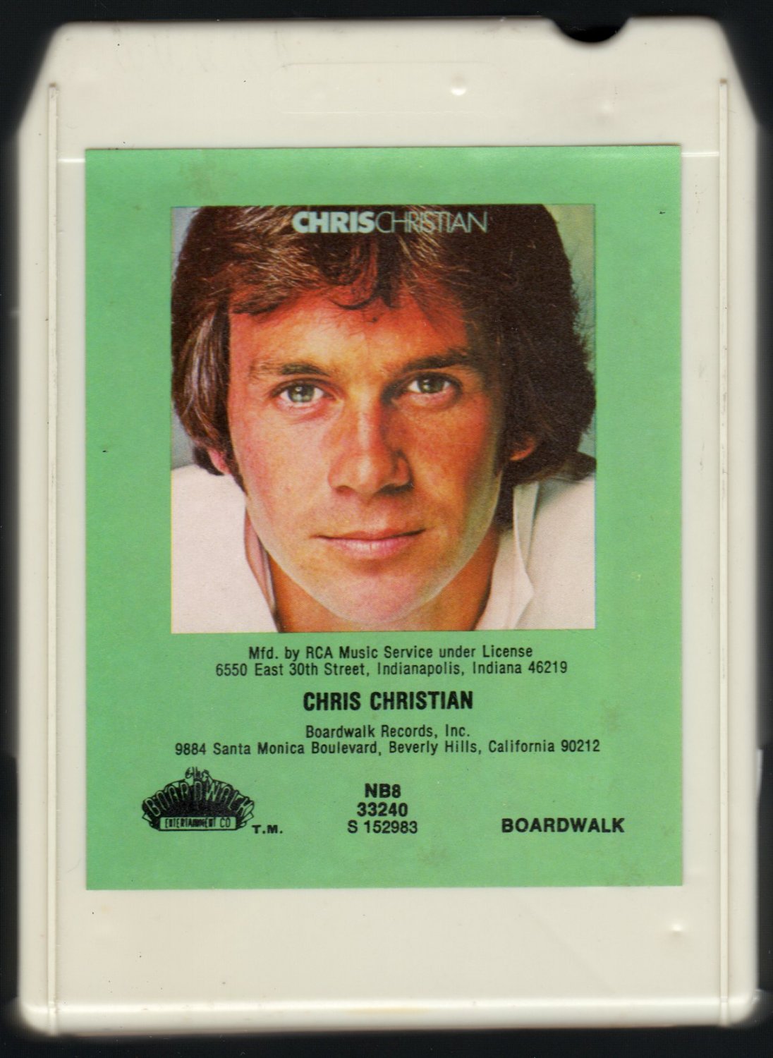 Chris Christian - Chris Christian 1981 RCA BOARWALK A14 8-TRACK TAPE