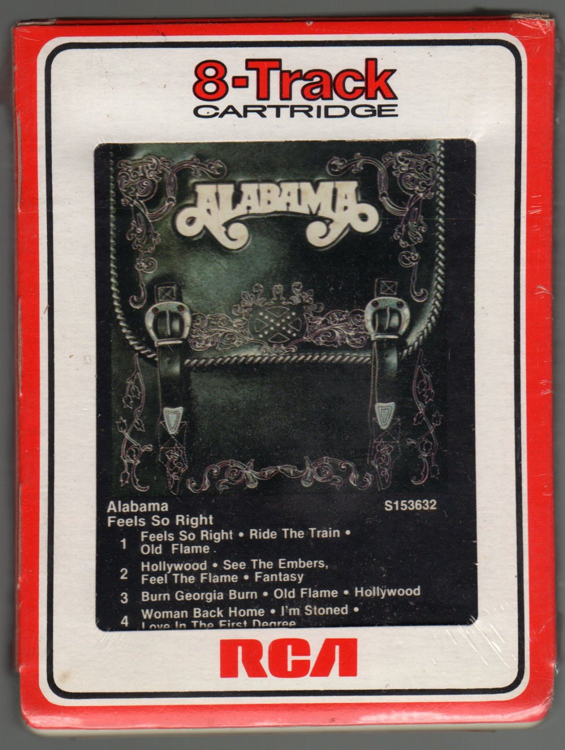 Alabama - Feels So Right 1981 RCA AC1 8-TRACK TAPE