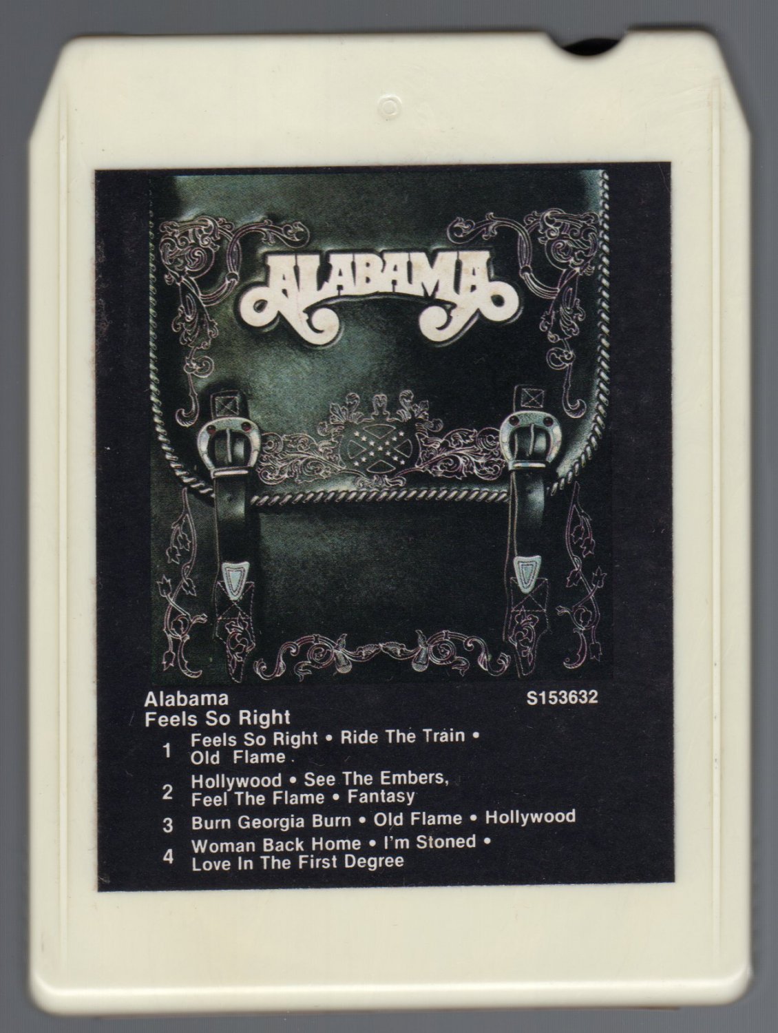 Alabama - Feels So Right 1981 RCA AC1 8-TRACK TAPE