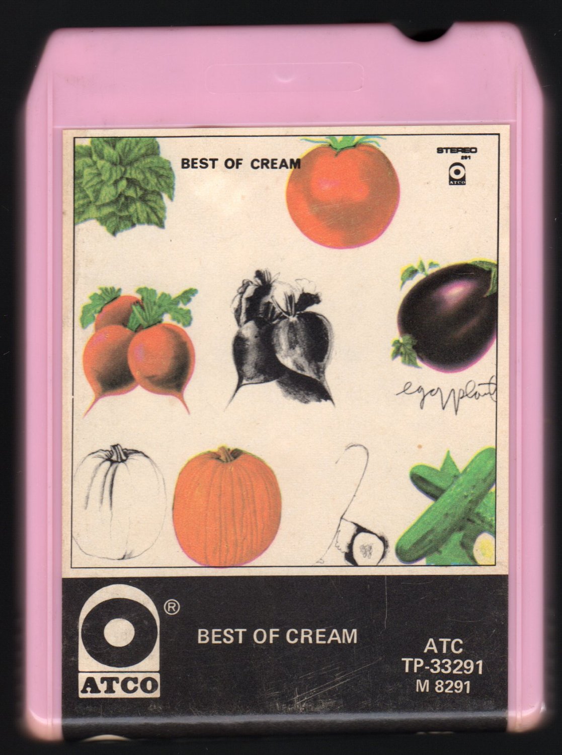 Cream - Best Of Cream 1969 ATCO A20 8-TRACK TAPE