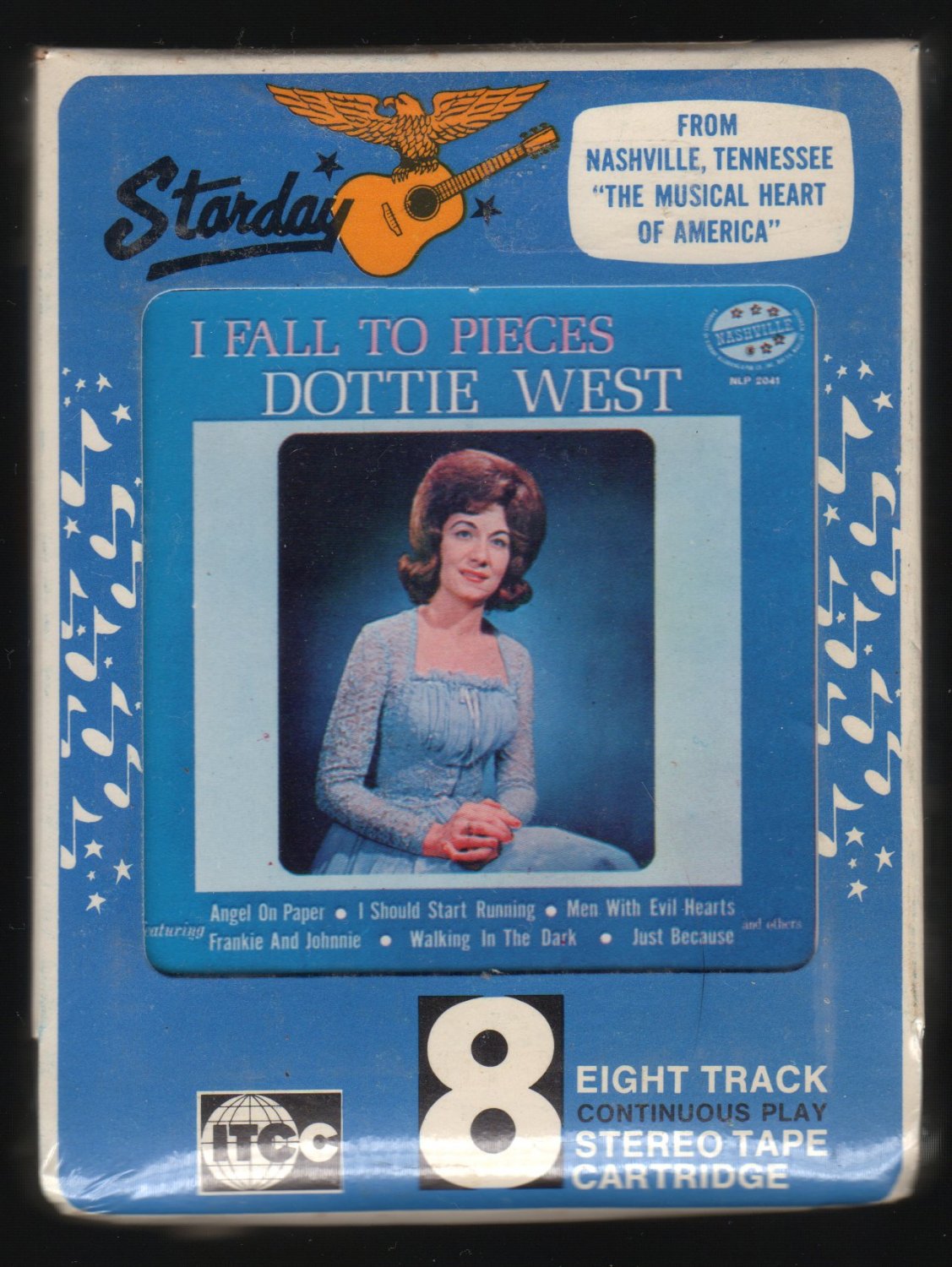 Dottie West - I Fall To Pieces 1967 ITCC STARDAY Sealed A19C 8-TRACK TAPE