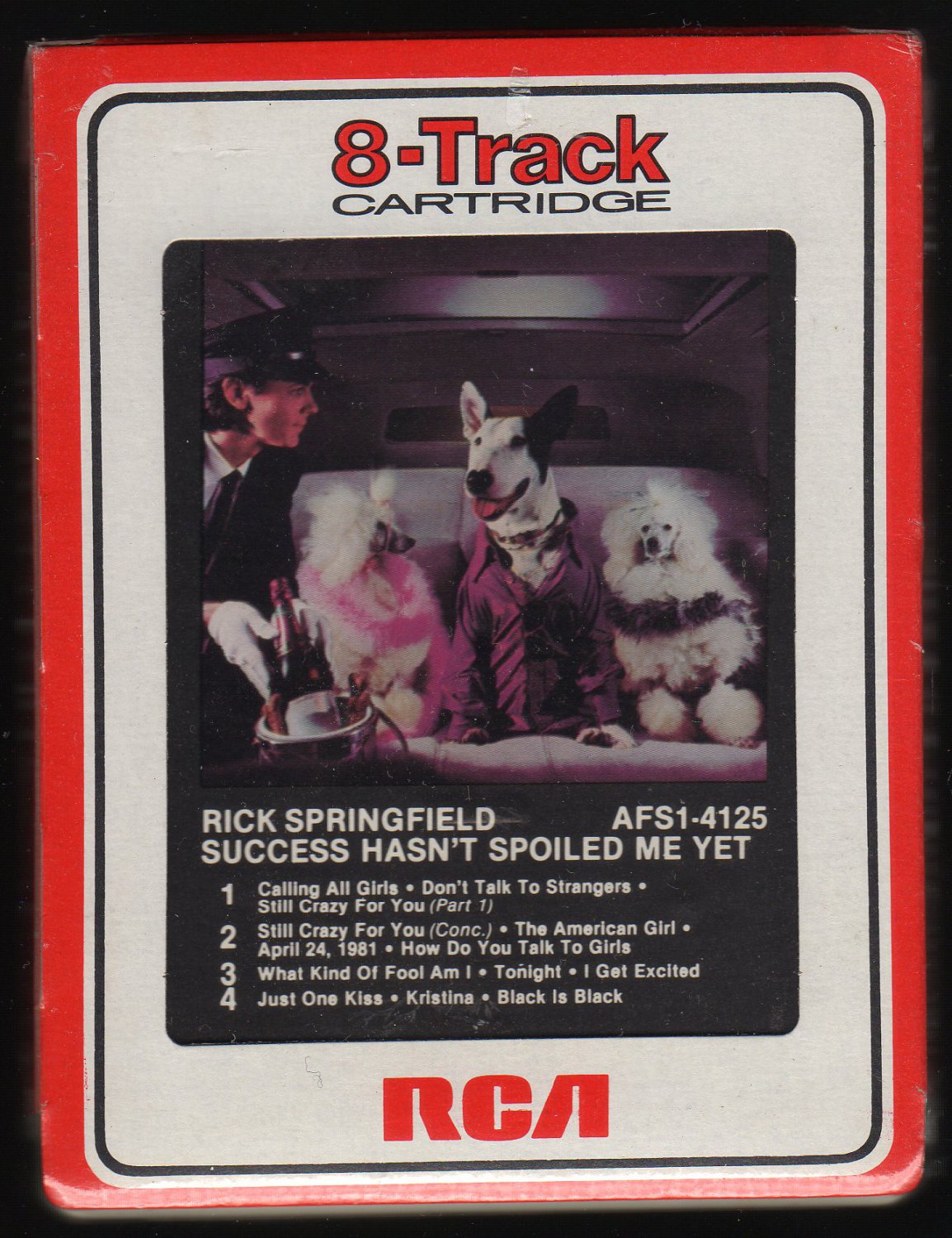 Rick Springfield - Success Hasn't Spoiled Me Yet 1982 RCA Sealed A2 8 ...