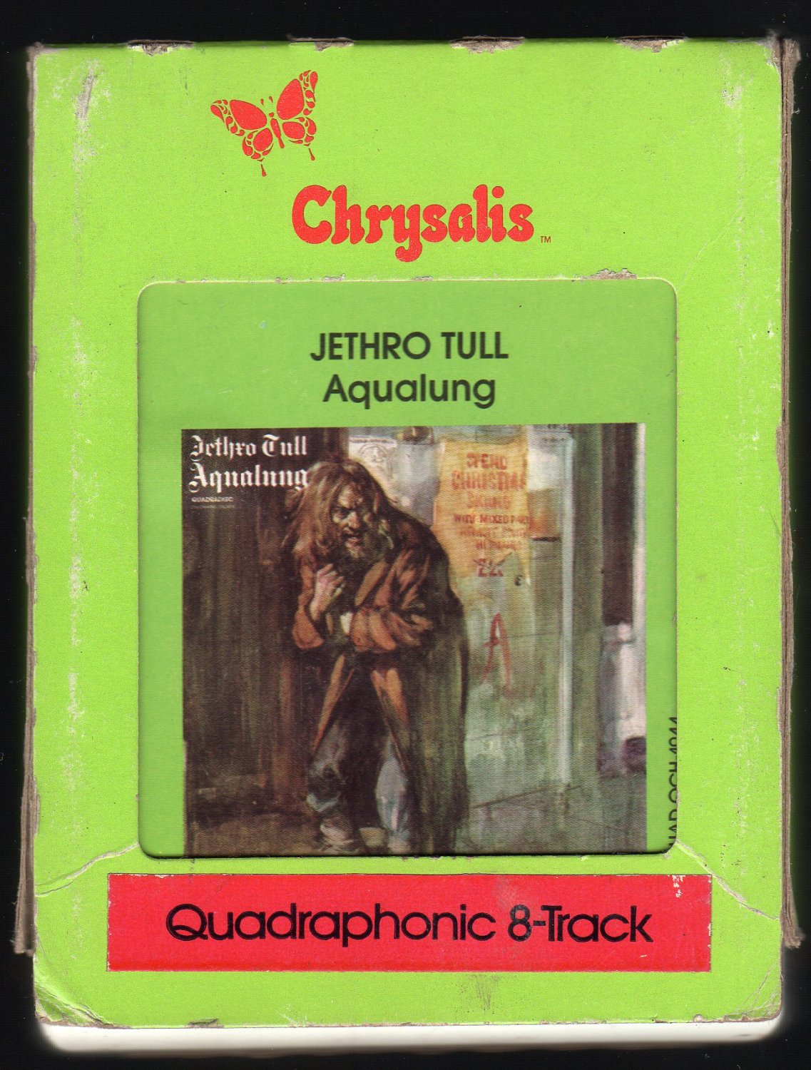 Jethro Tull - Aqualung 1971 CHRYSALIS Quadraphonic A19B 8-TRACK TAPE