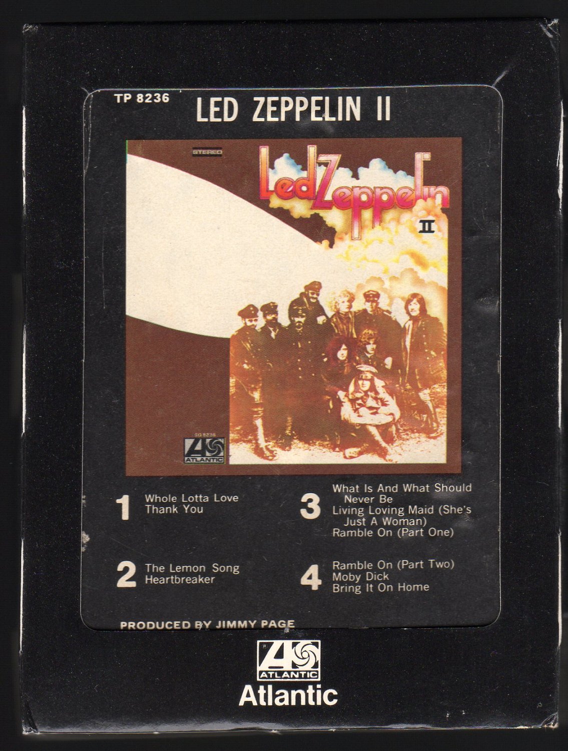 Led Zeppelin - Led Zeppelin II 1969 ATLANTIC A27 8-TRACK TAPE