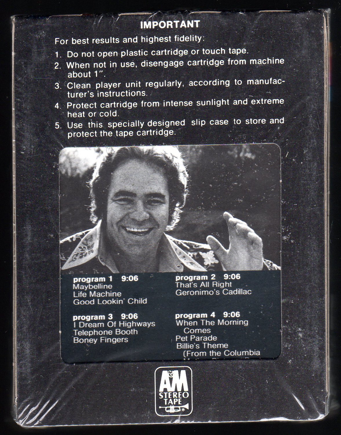 Hoyt Axton - Life Machine 1974 A&M Sealed A24 8-TRACK TAPE