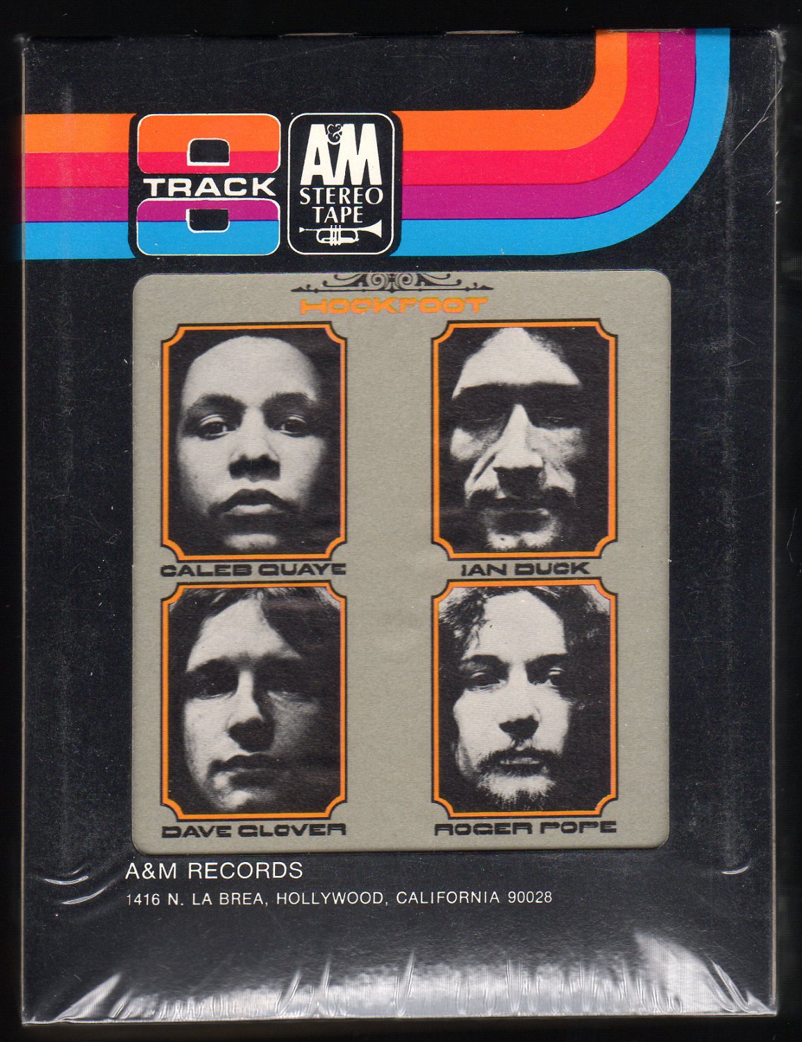 Hookfoot - Hookfoot 1971 Debut A&M Sealed A17 8-TRACK TAPE