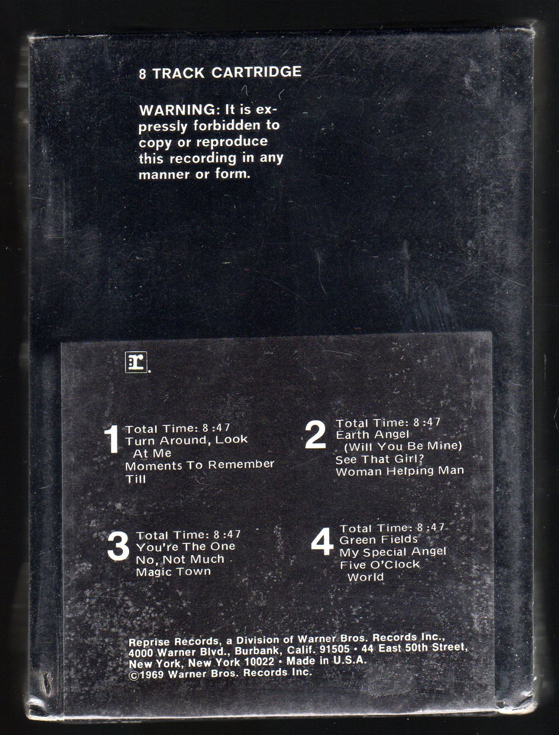 The Vogues - The Vogues Greatest Hits 1969 WB REPRISE Sealed A9 8-TRACK ...