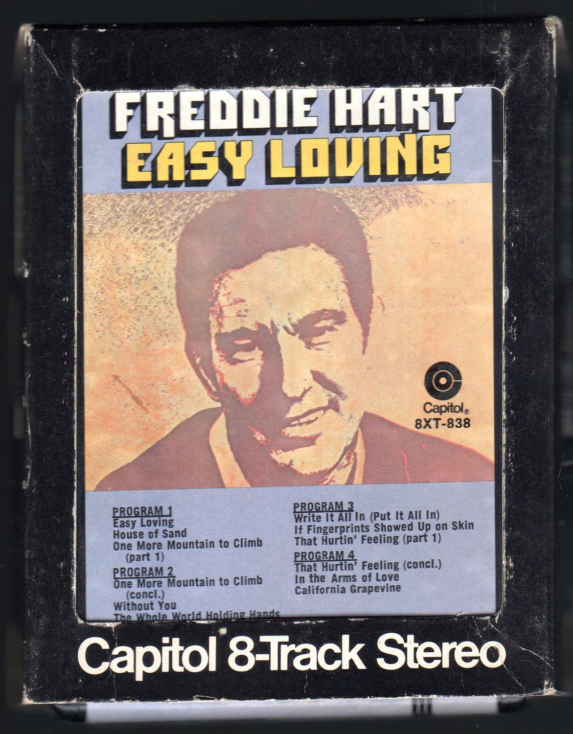 Freddie Hart - Easy Loving 1971 CAPITOL A26 8-TRACK TAPE