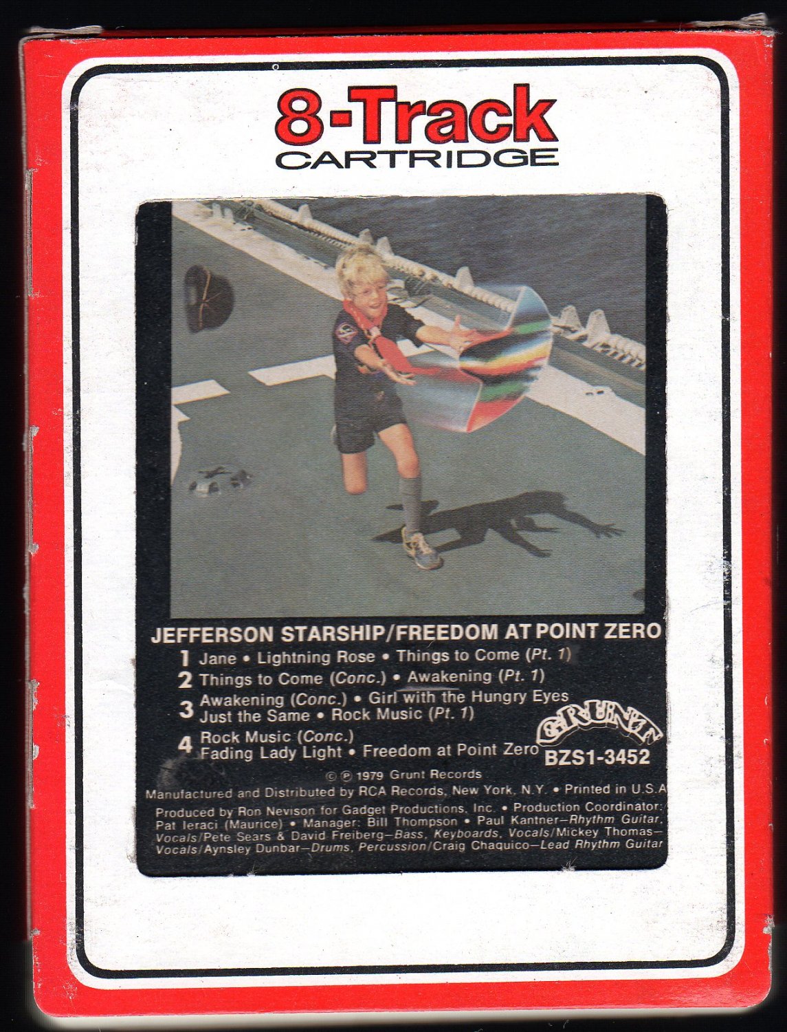Jefferson Starship - Freedom At Point Zero 1979 RCA GRUNT A20 8-TRACK TAPE