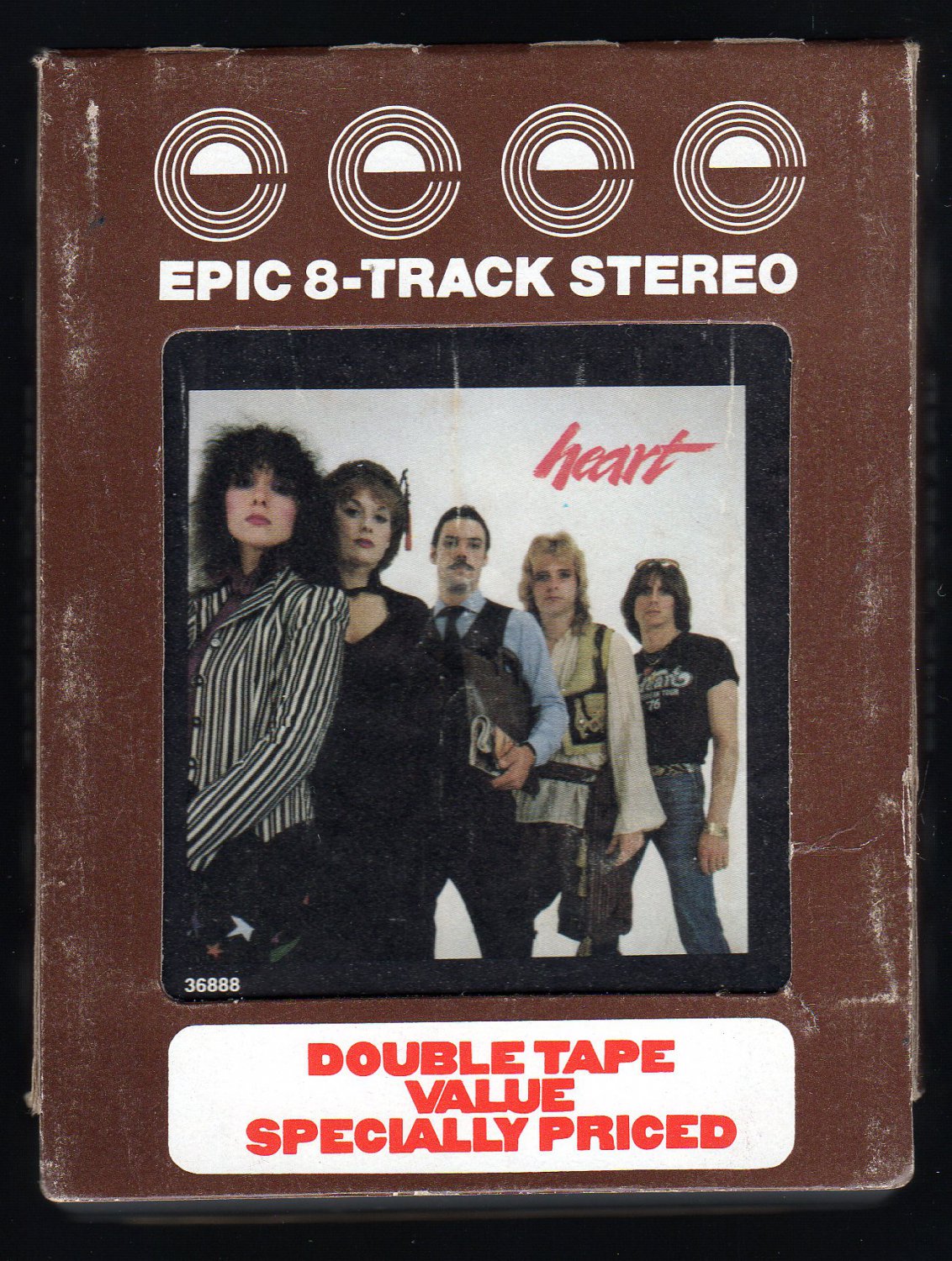 Heart - Greatest Hits Live 1980 EPIC A15 8-TRACK TAPE