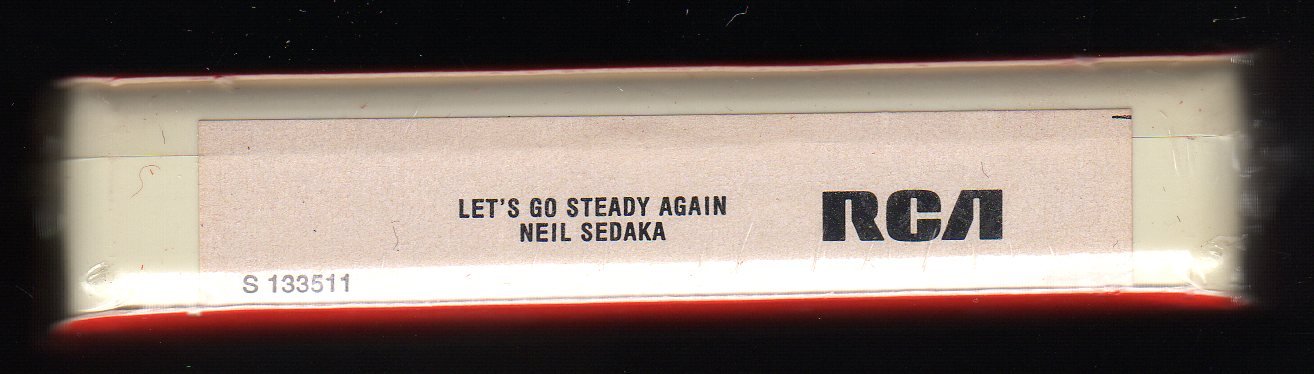Neil Sedaka - Let's Go Steady Again 1976 RCA Sealed A13 8-TRACK TAPE