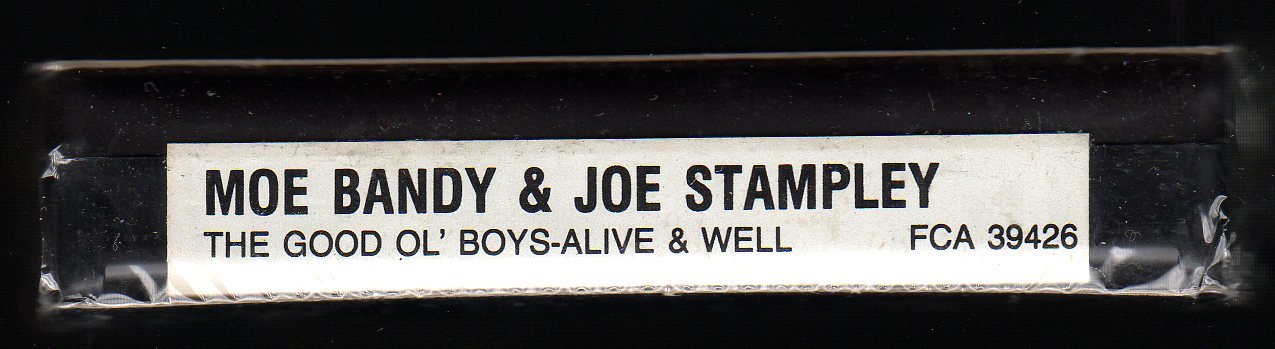 Moe Bandy & Joe Stampley - The Good Ole Boys Alive & Well 1984 CRC ...
