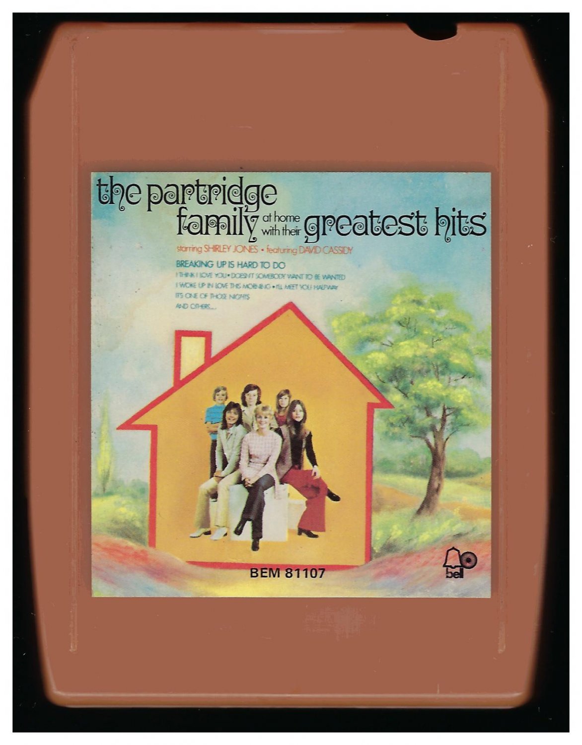 The Partridge Family - Greatest Hits 1972 CRC BELL A23 8-TRACK TAPE