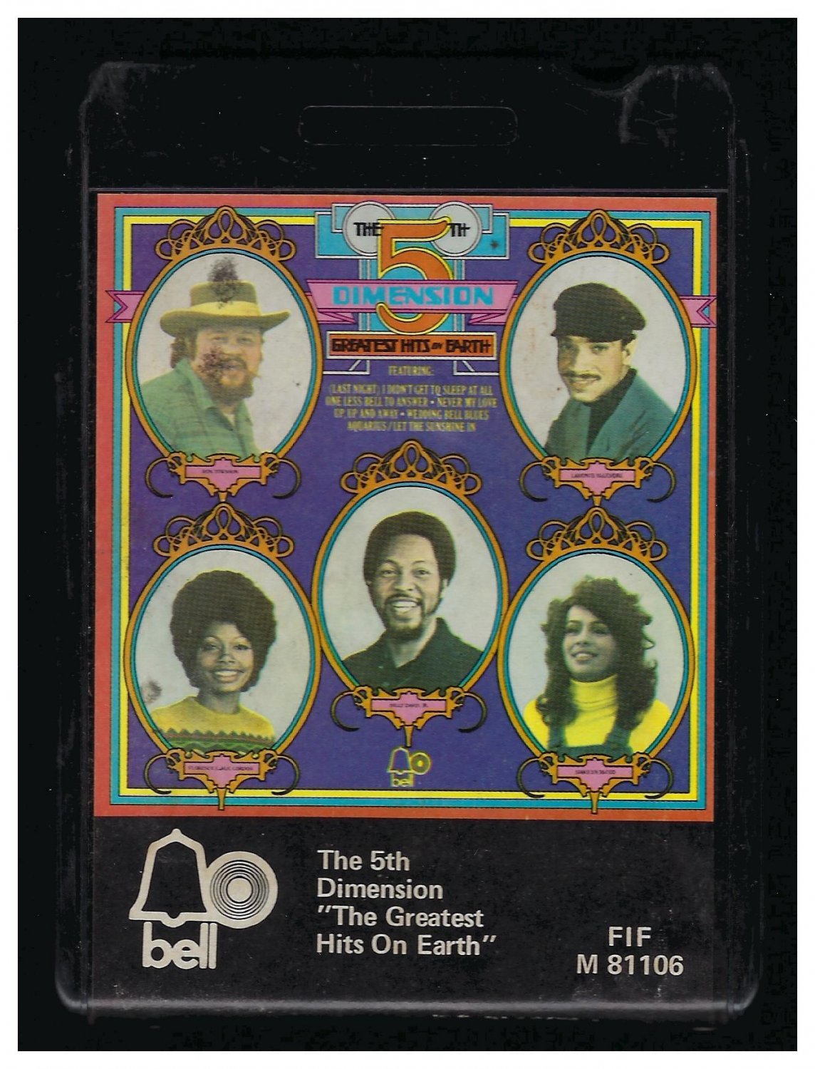 The 5th Dimension - The Greatest Hits On Earth 1972 AMPEX BELL A36 8 ...