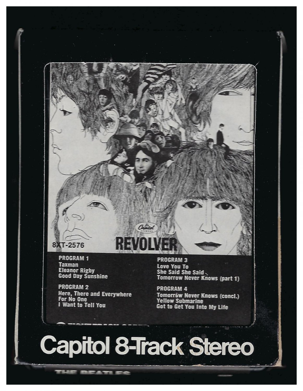 The Beatles - Revolver 1966 CAPITOL Re-issue A12 8-TRACK TAPE