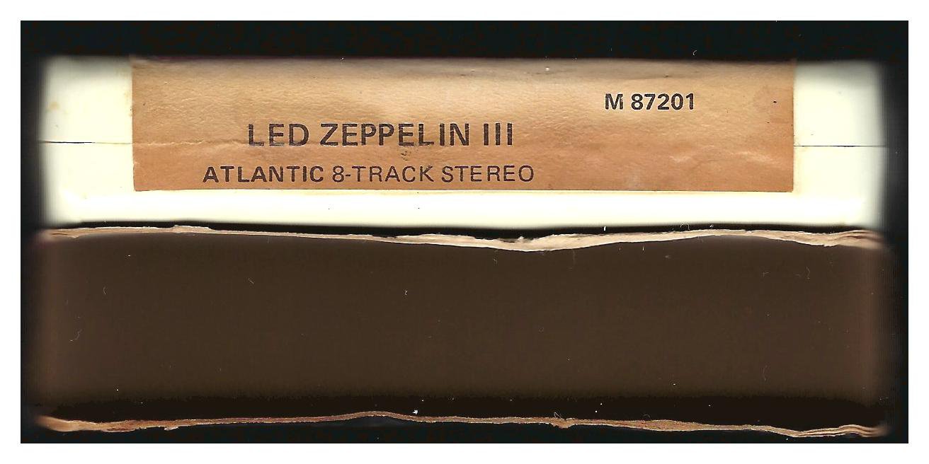 Led Zeppelin - Led Zeppelin III 1970 ATLANTIC A17A 8-TRACK TAPE