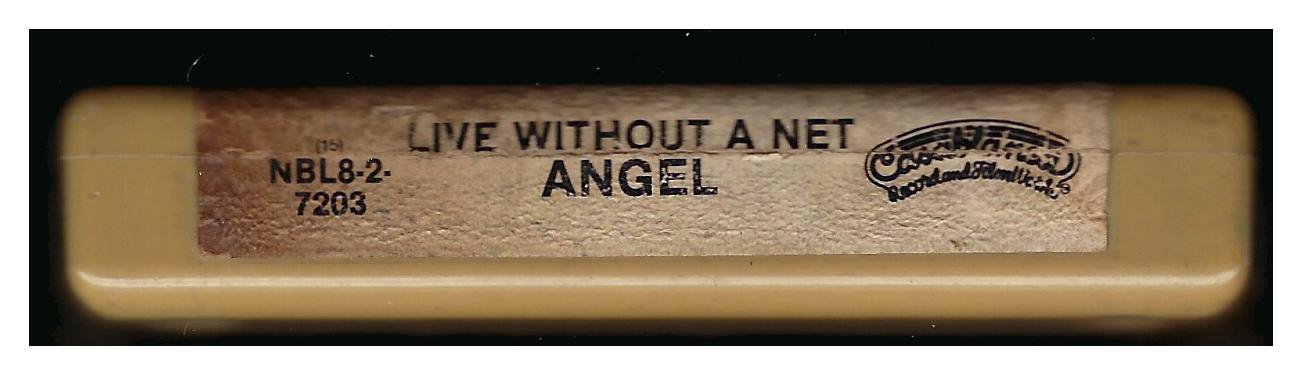 Angel - Live Without A Net 1980 CASABLANCA A53 8-TRACK TAPE