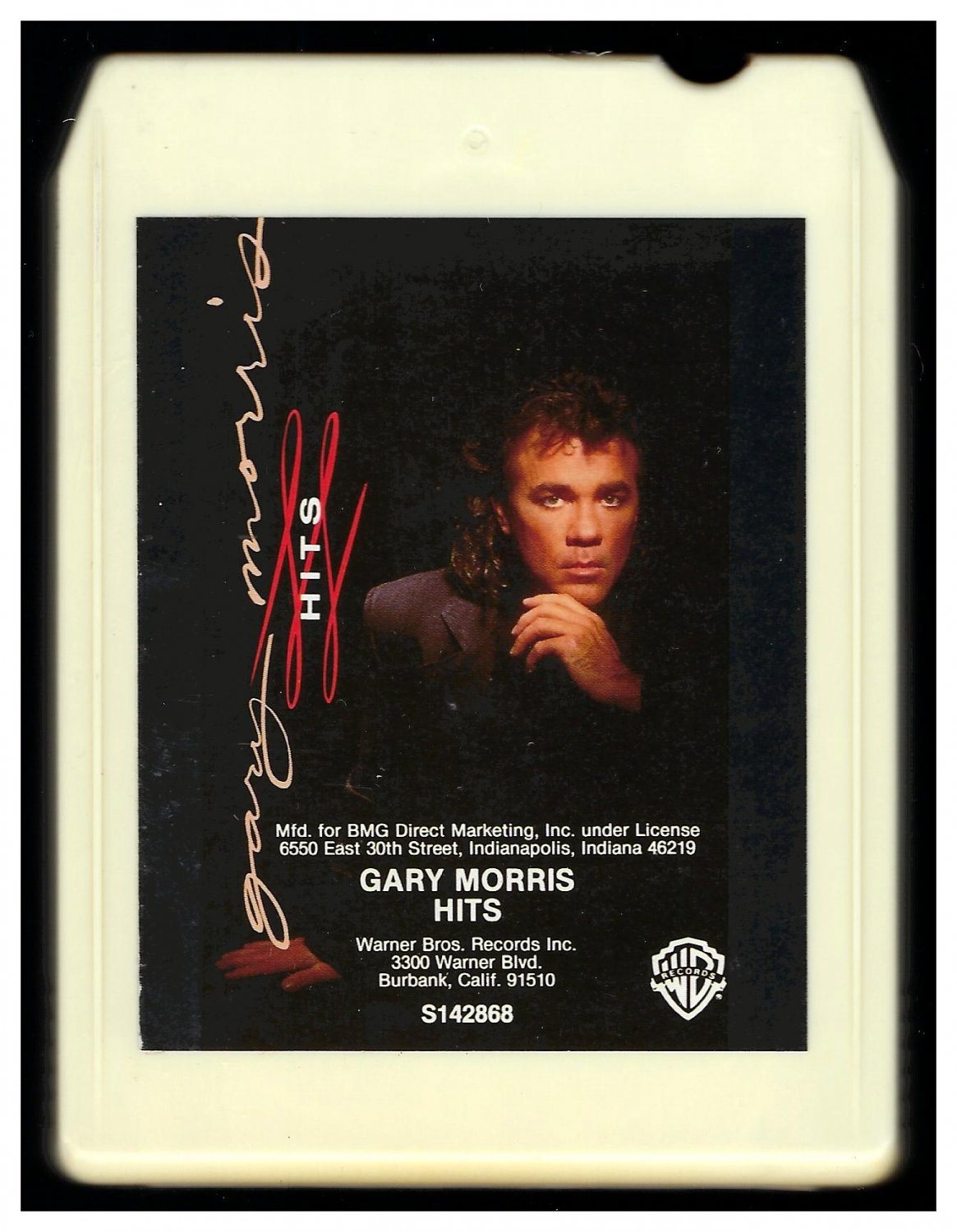 Gary Morris - Hits 1987 RCA WB A33 8-TRACK TAPE