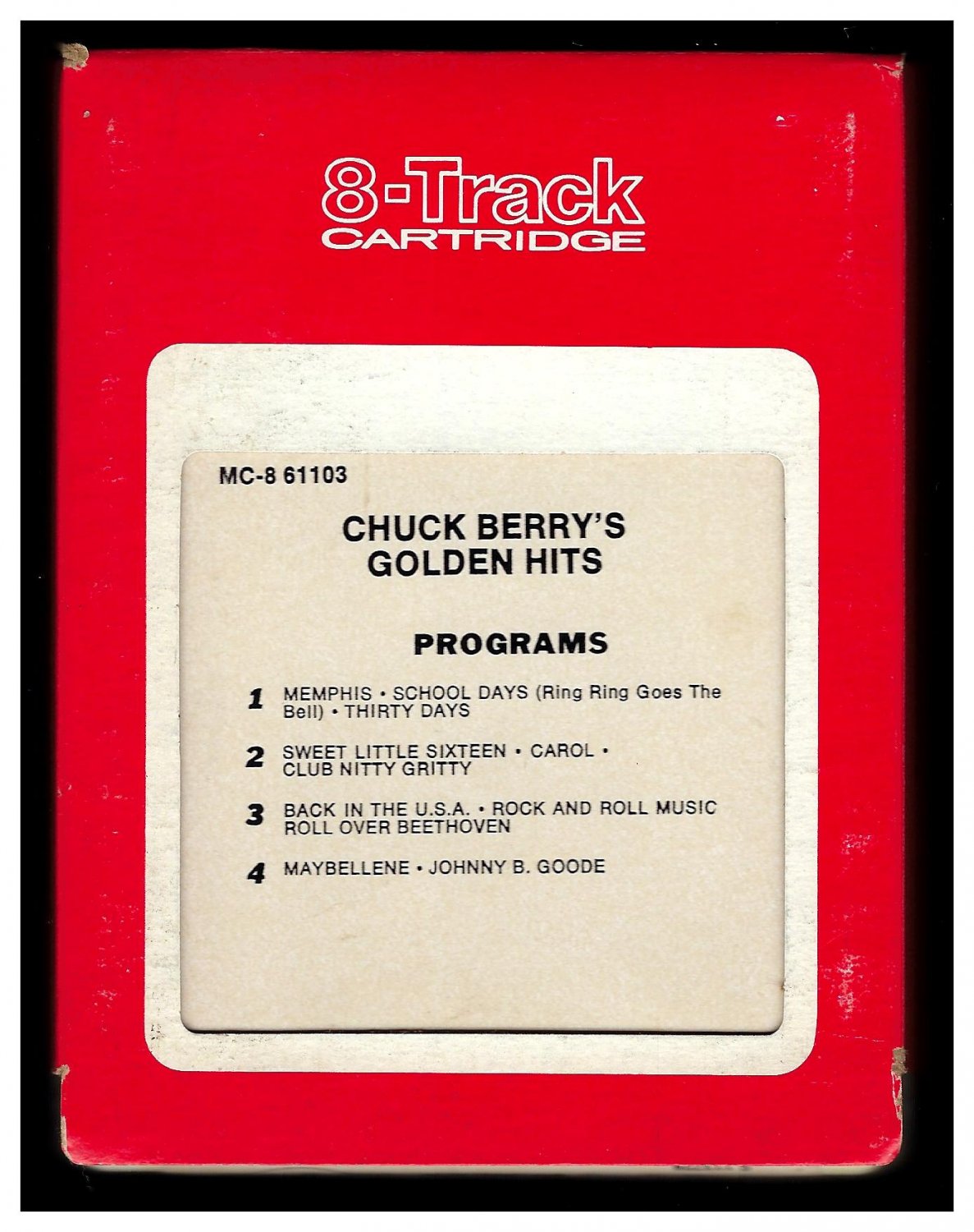 Chuck Berry - Golden Hits 1967 RCA MERCURY Reissue A33 8-TRACK TAPE