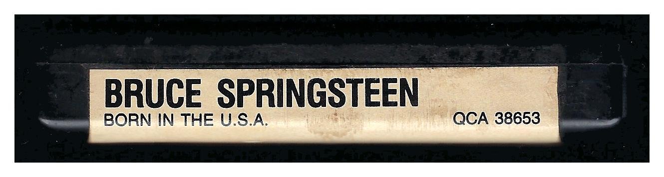 Bruce Springsteen - Born In The U.S.A. 1984 CRC A17 8-TRACK TAPE