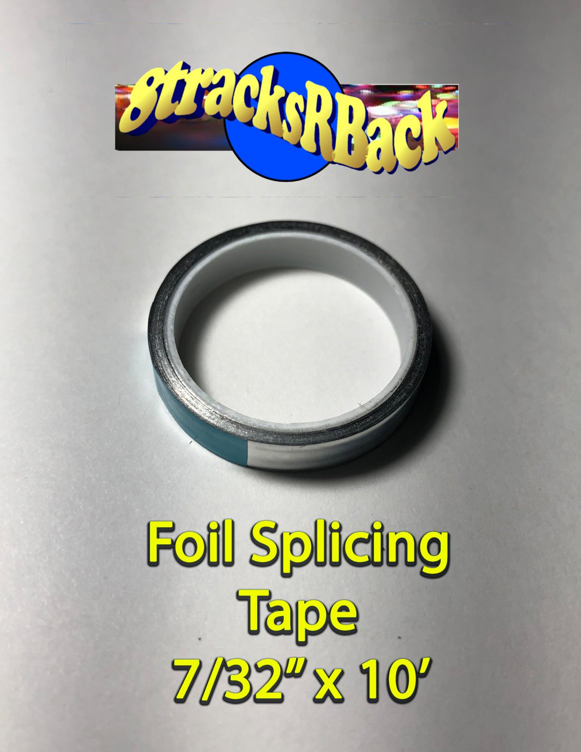 Restore Your Own - Foil Splice Tape 7/32" x 10' for 8-track tape