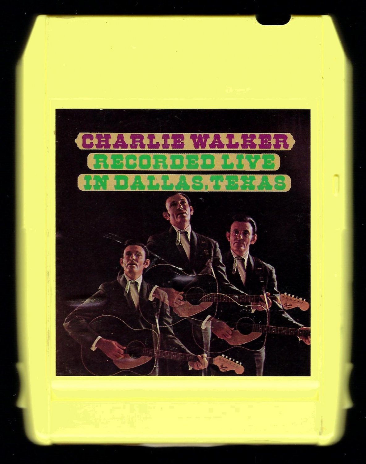 Charlie Walker - Recorded LIVE in Dallas Texas 1969 EPIC A32 8-TRACK TAPE
